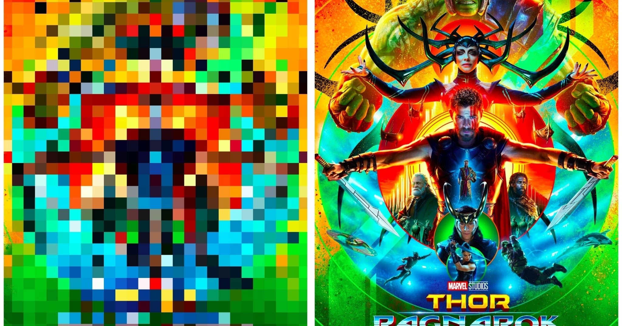 Quiz: Can You Identify The Marvel Movie From Its Pixelated Poster?