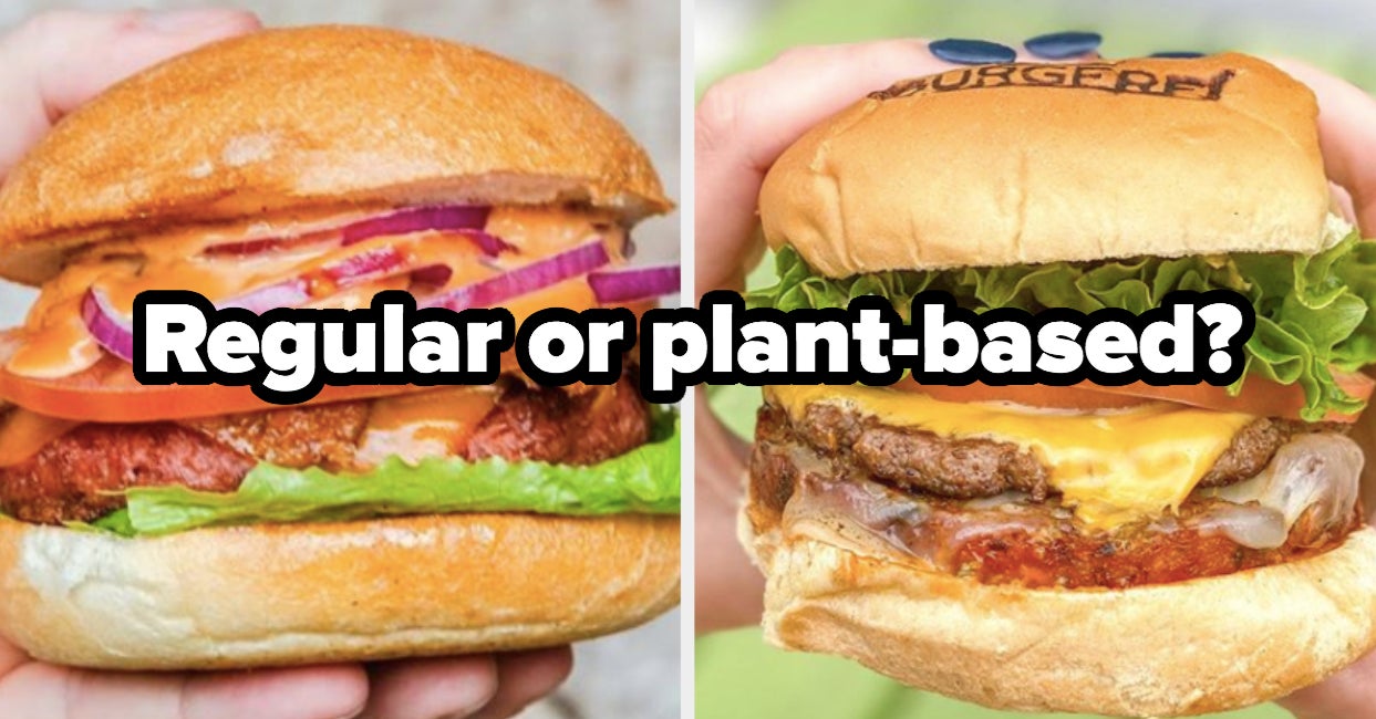 Quiz: Let's See Who Can Tell The Plant-Based Burgers Apart From The ...