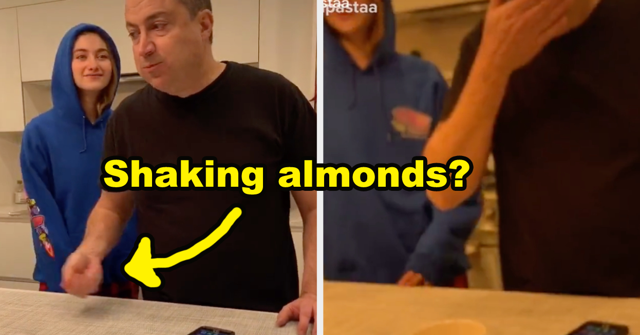 People Are Pointing Out That All Dads Shake Nuts In Their Hand Before ...