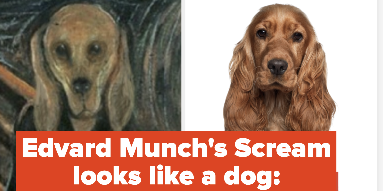 munch scream spaniel