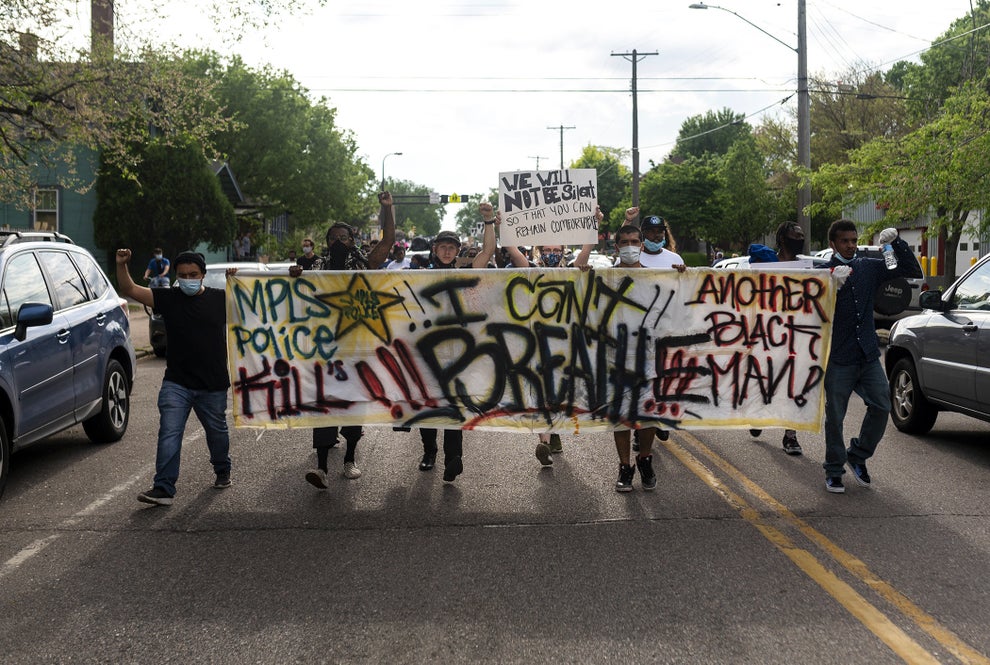 George Floyd Death: Photos Capture Hundreds Of People Protesting In ...