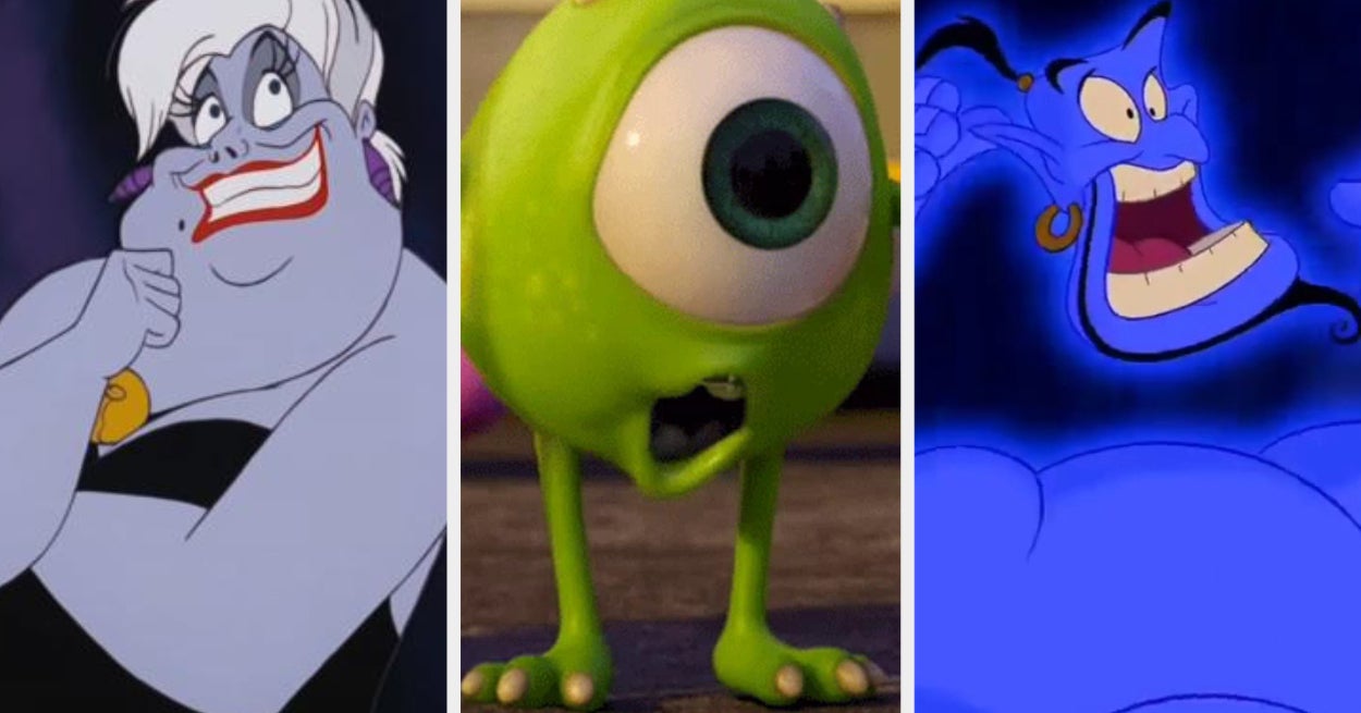 Colorful Disney Character Quiz