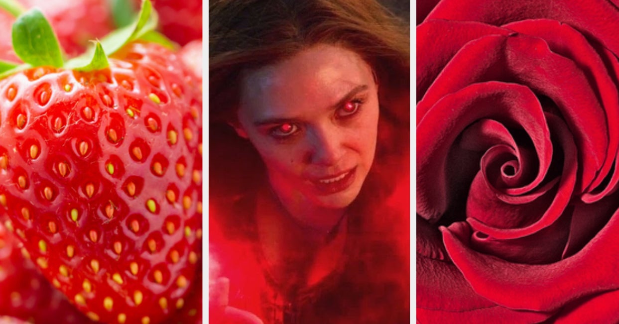 Can You Name All Of These Red Things?