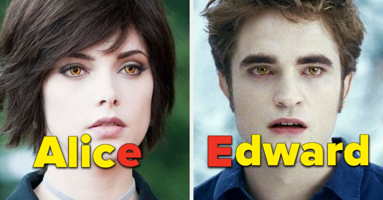 "Twilight" Quiz: Every Answer Starts With The Final Letter Of The ...