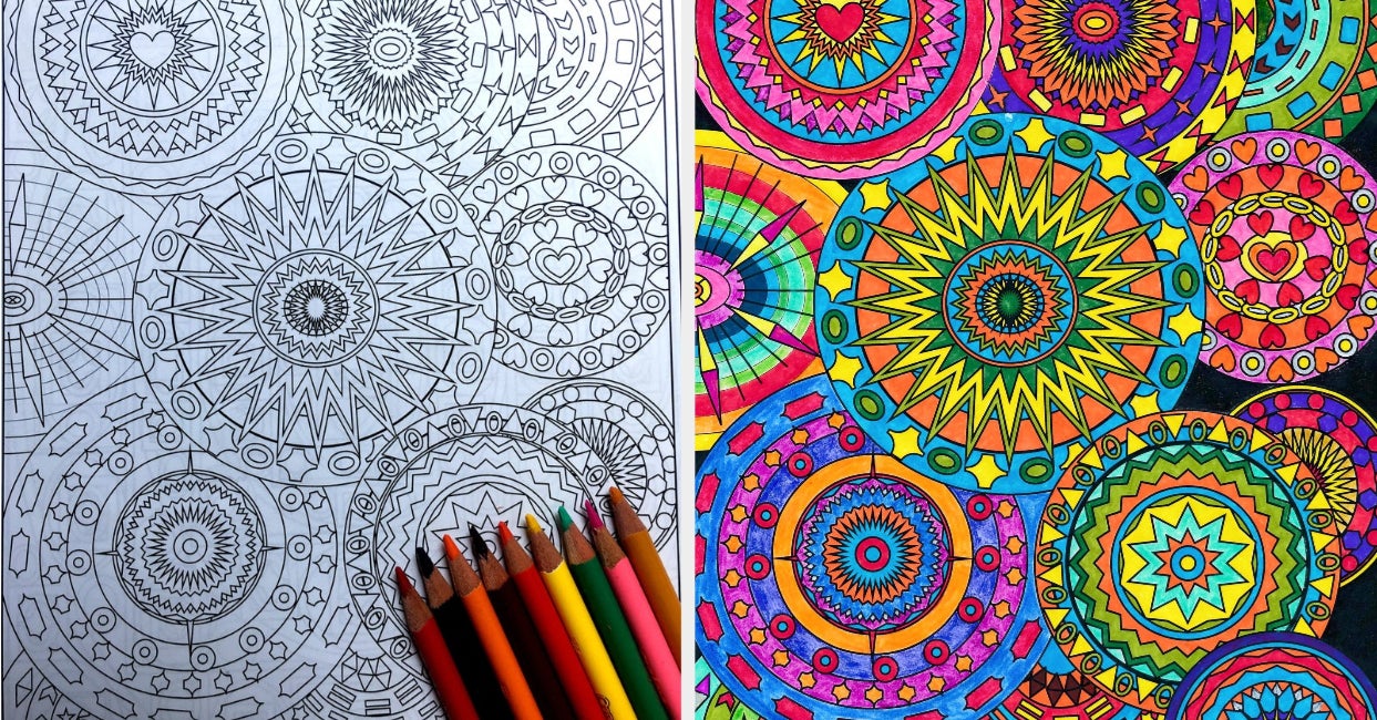 17 Printable Coloring Pages To Help You Instantly Start De-Stressing