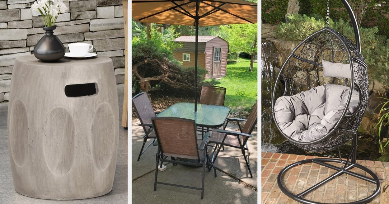 31 Pieces Of Small-Space Outdoor Furniture