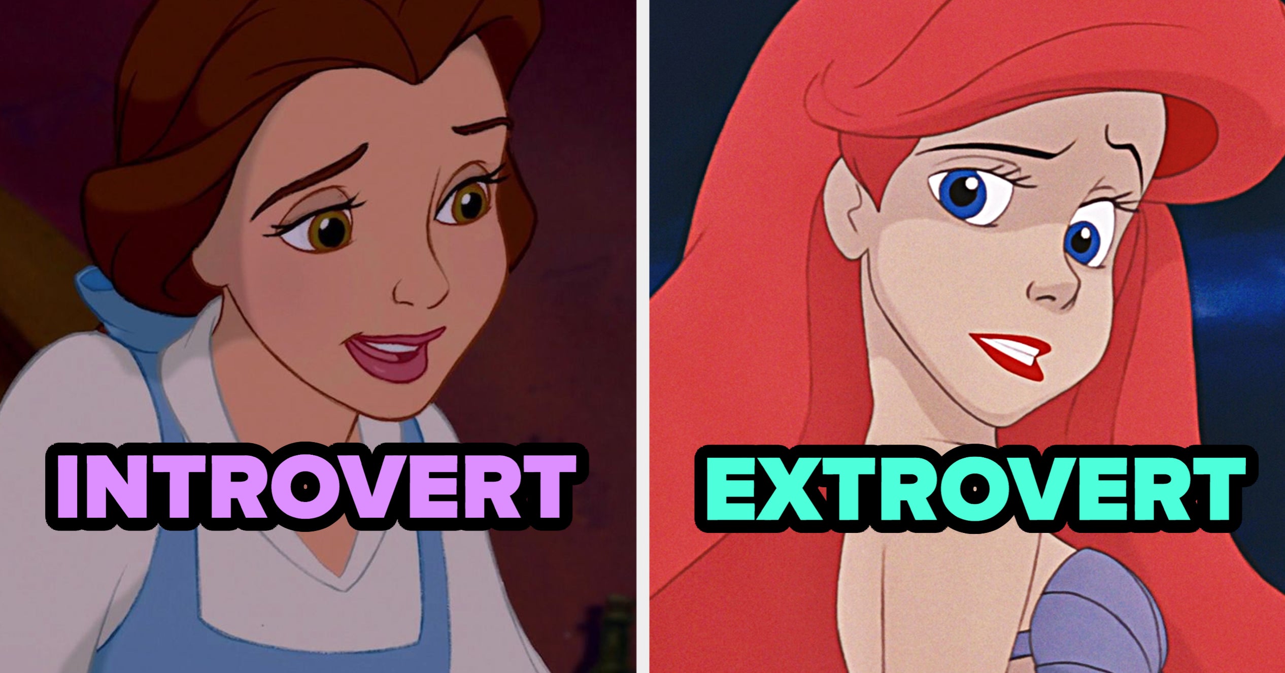 Are You An Introvert Or An Extrovert Based On Your Favorite Disney ...