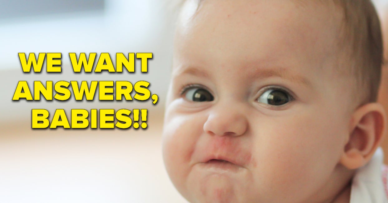 Funny Questions For Babies That People Want Answered