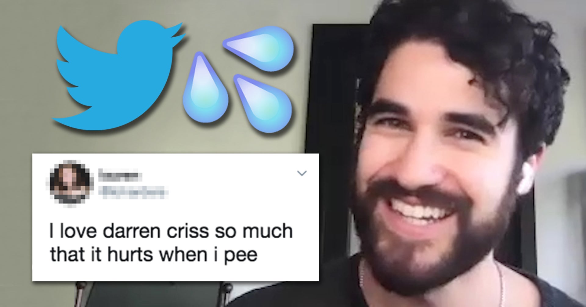Darren Criss Reads And Reacts To Thirst Tweets