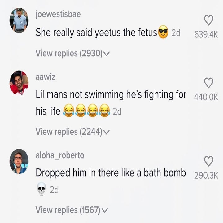 TikTok Of Baby Being Thrown Into Pool Sparks Debate