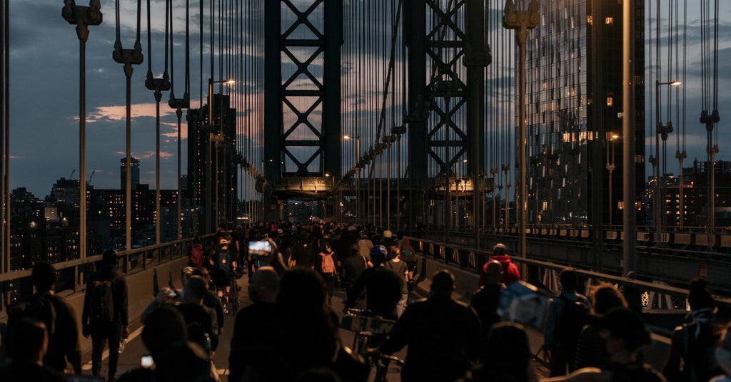 Protesters Defied Curfew And Kept It Peaceful