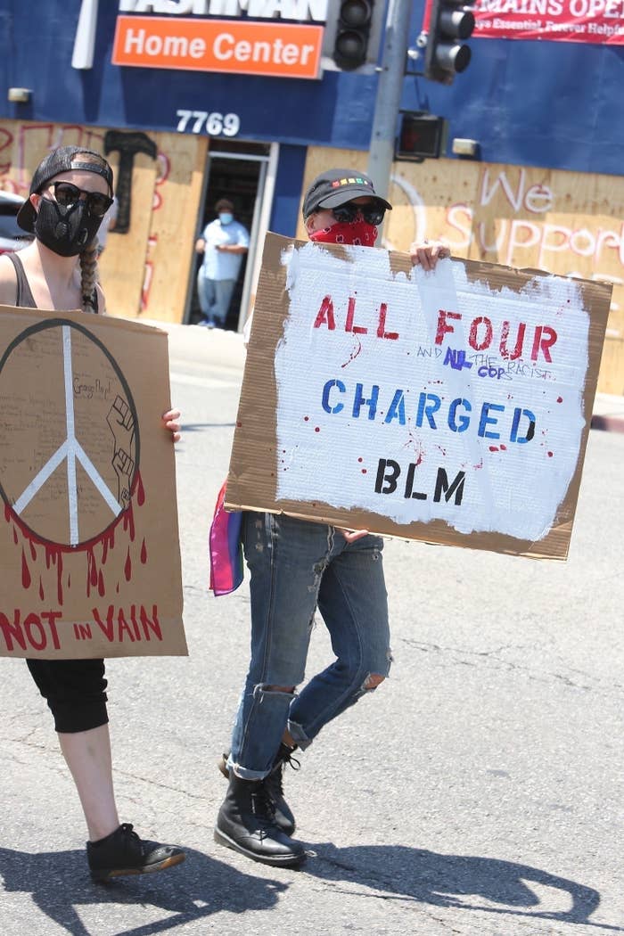 26 Photos Of Celebrities Who Protested This Week