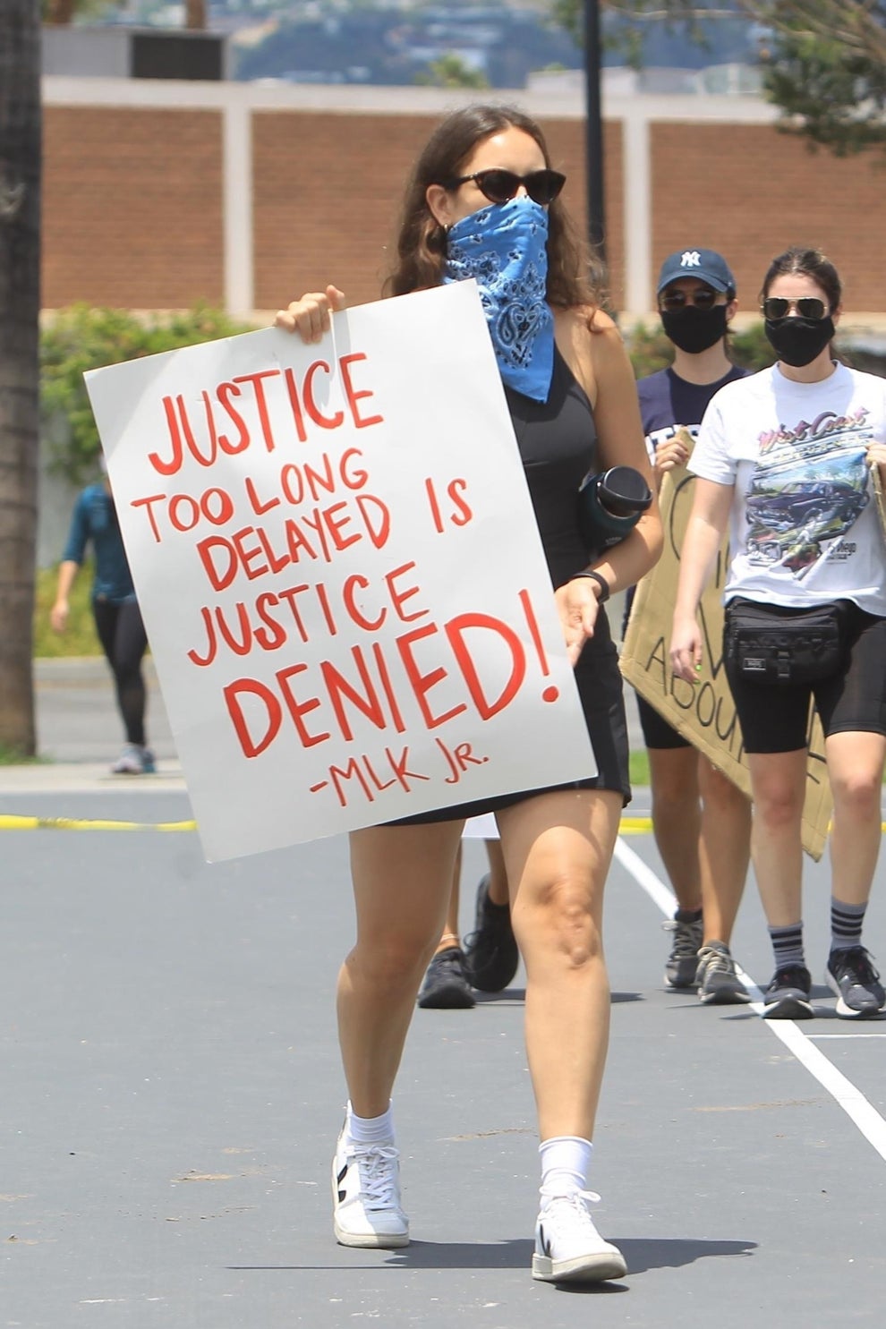 Celebrities Who Marched In Protests This Weekend