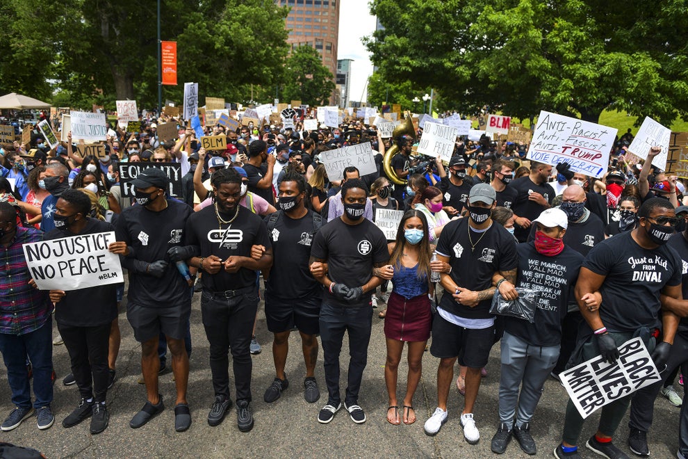 Photos Capture Massive Crowds At Protests Over The Weekend