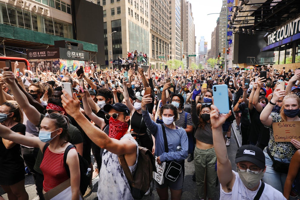 Photos Capture Massive Crowds At Protests Over The Weekend