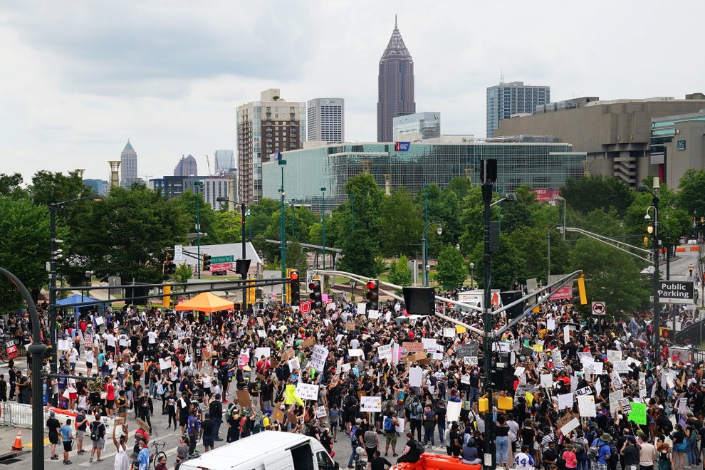 Photos Capture Massive Crowds At Protests Over The Weekend