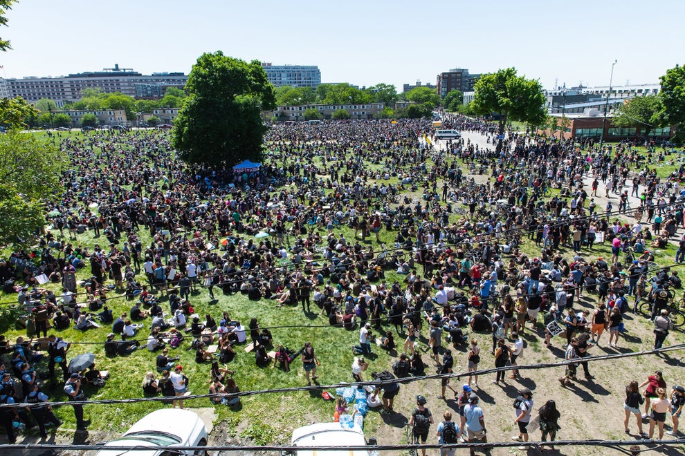 Photos Capture Massive Crowds At Protests Over The Weekend