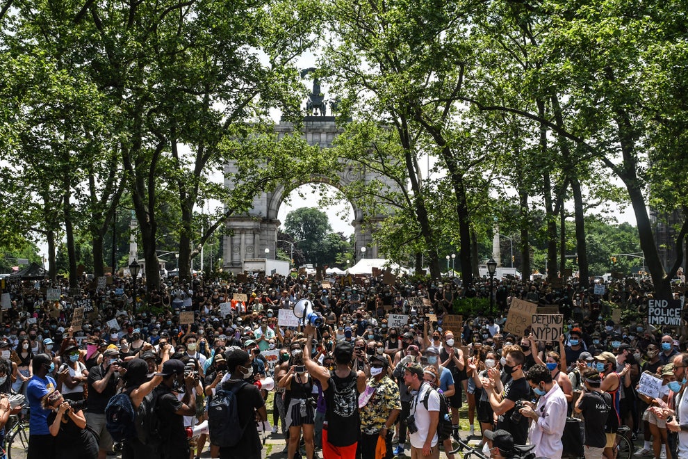 Photos Capture Massive Crowds At Protests Over The Weekend