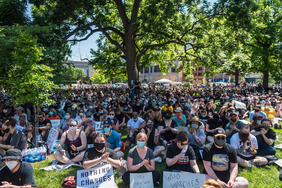 Photos Capture Massive Crowds At Protests Over The Weekend