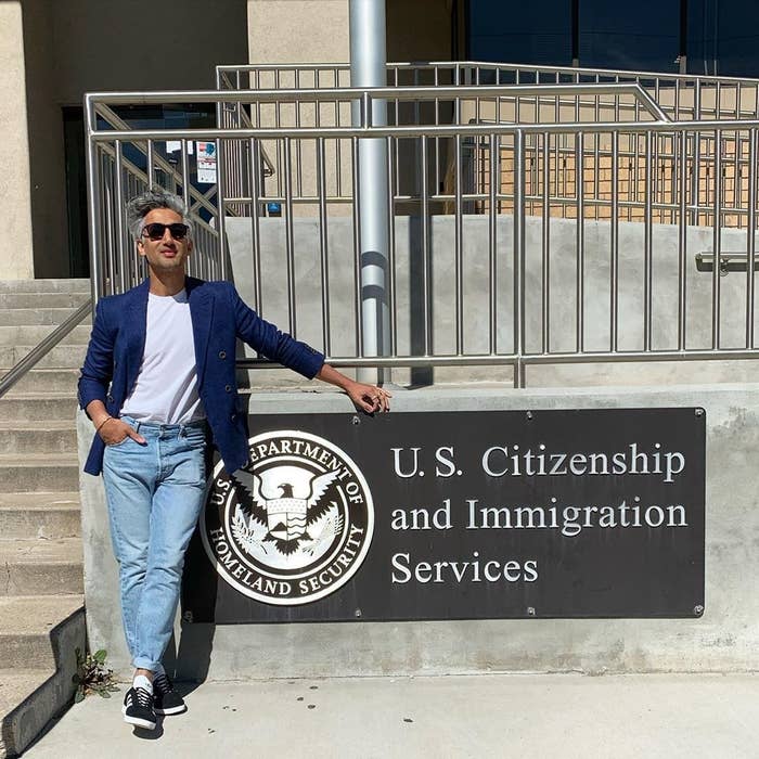 Tan France From "Queer Eye" Just Became A US Citizen