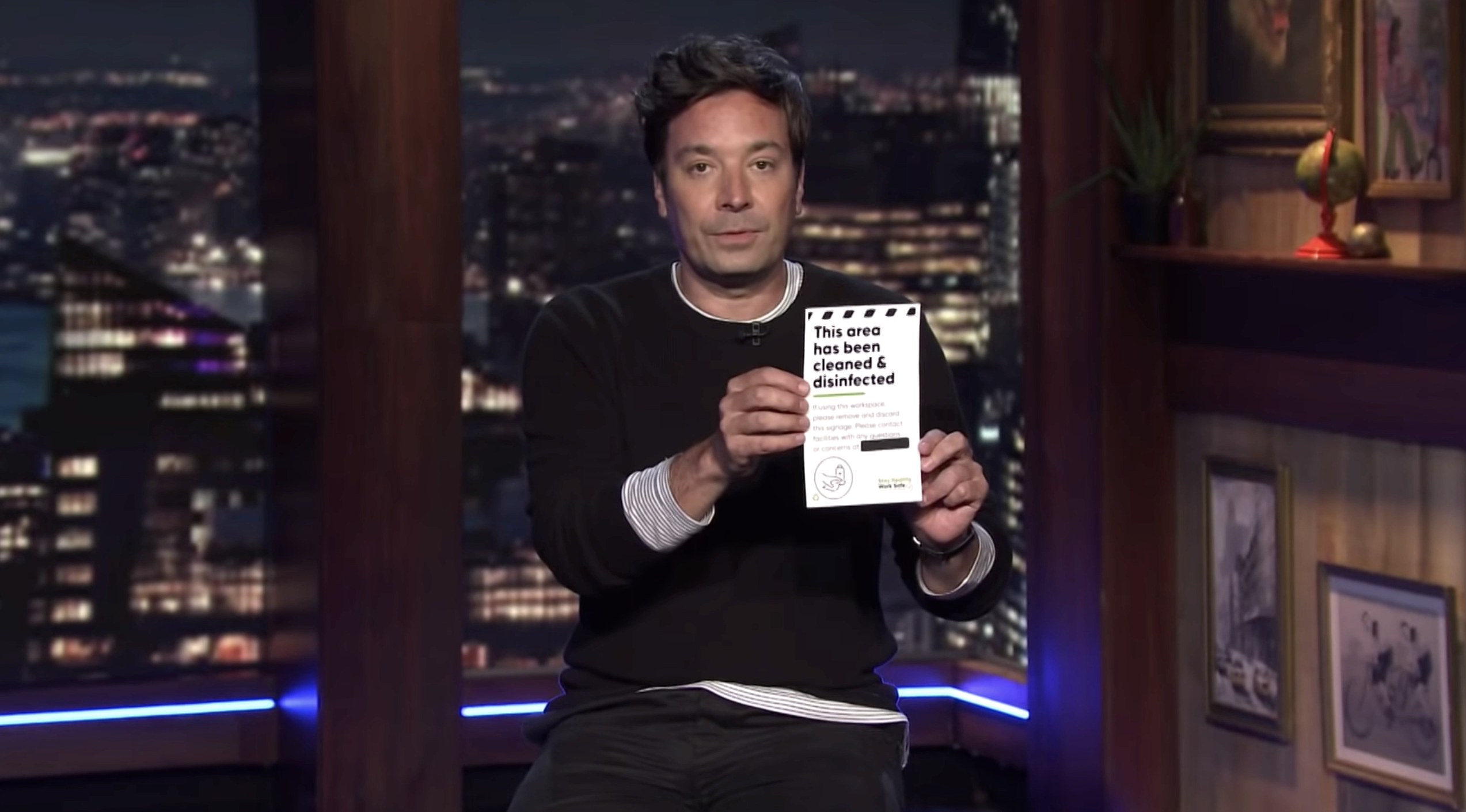 Jimmy Fallon Returns To The "Tonight Show" Studio For The First Time ...