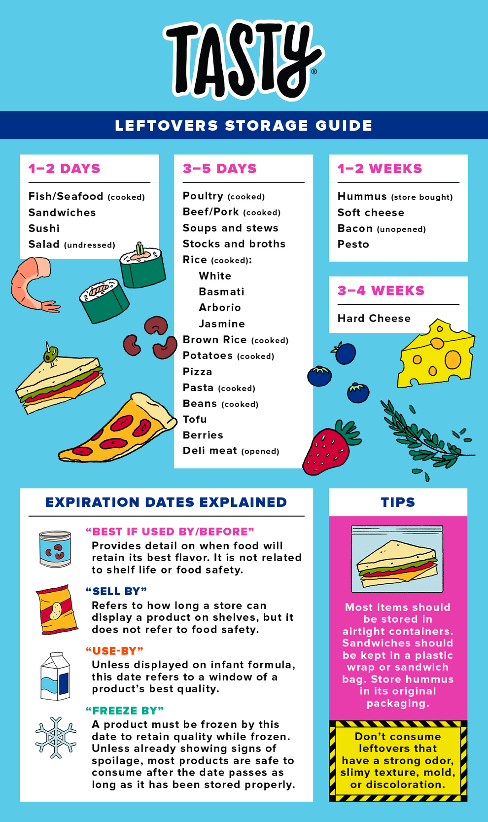 Food Storage Tips To Make Groceries Last Longer