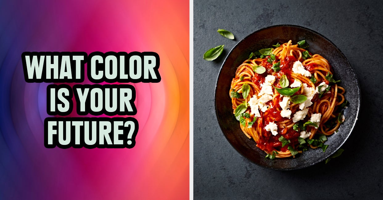 Plan Meals To Find Out The Color Of Your Future