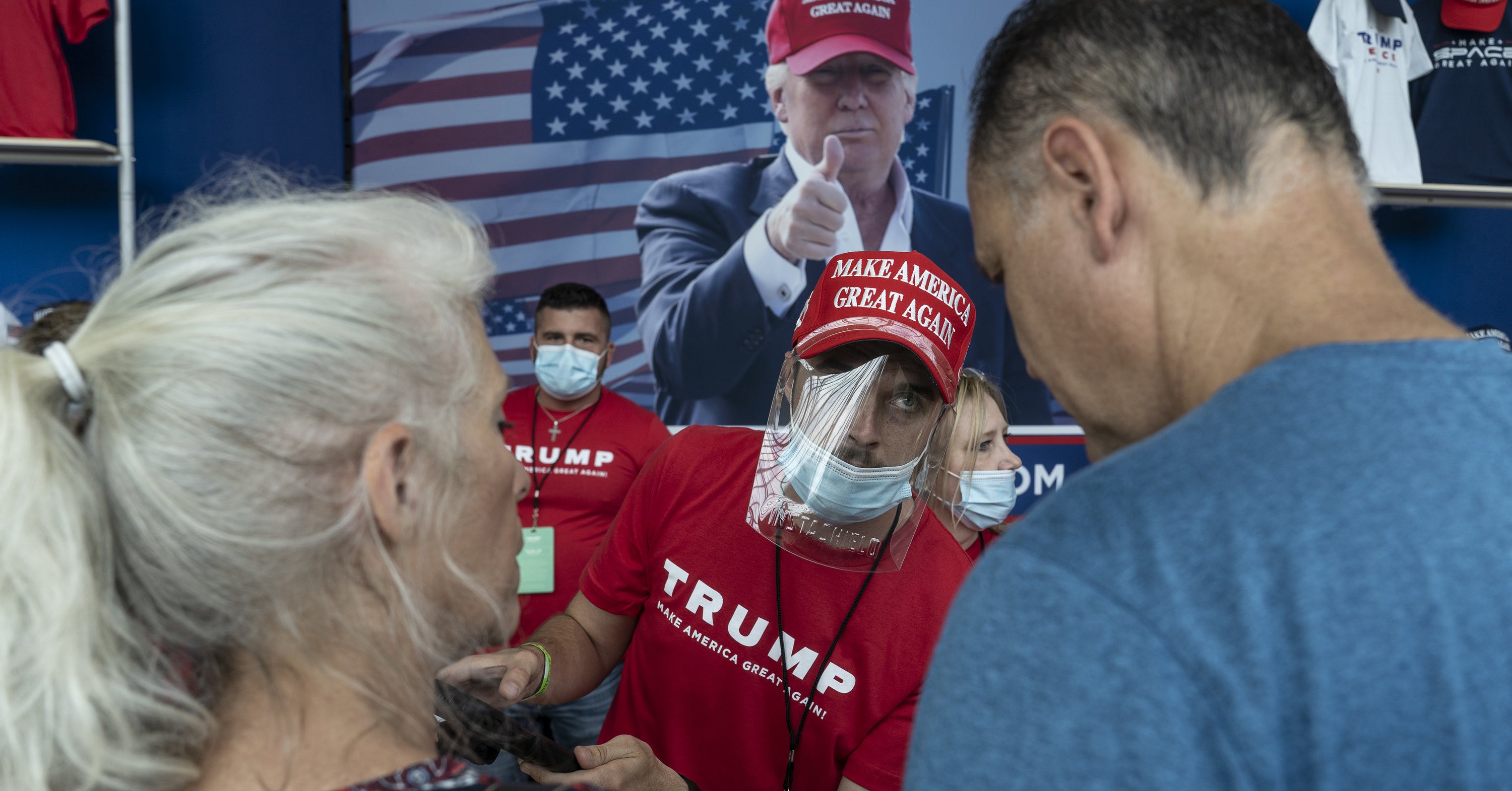 Trump Made Face Masks. He's Just Not Selling Them.