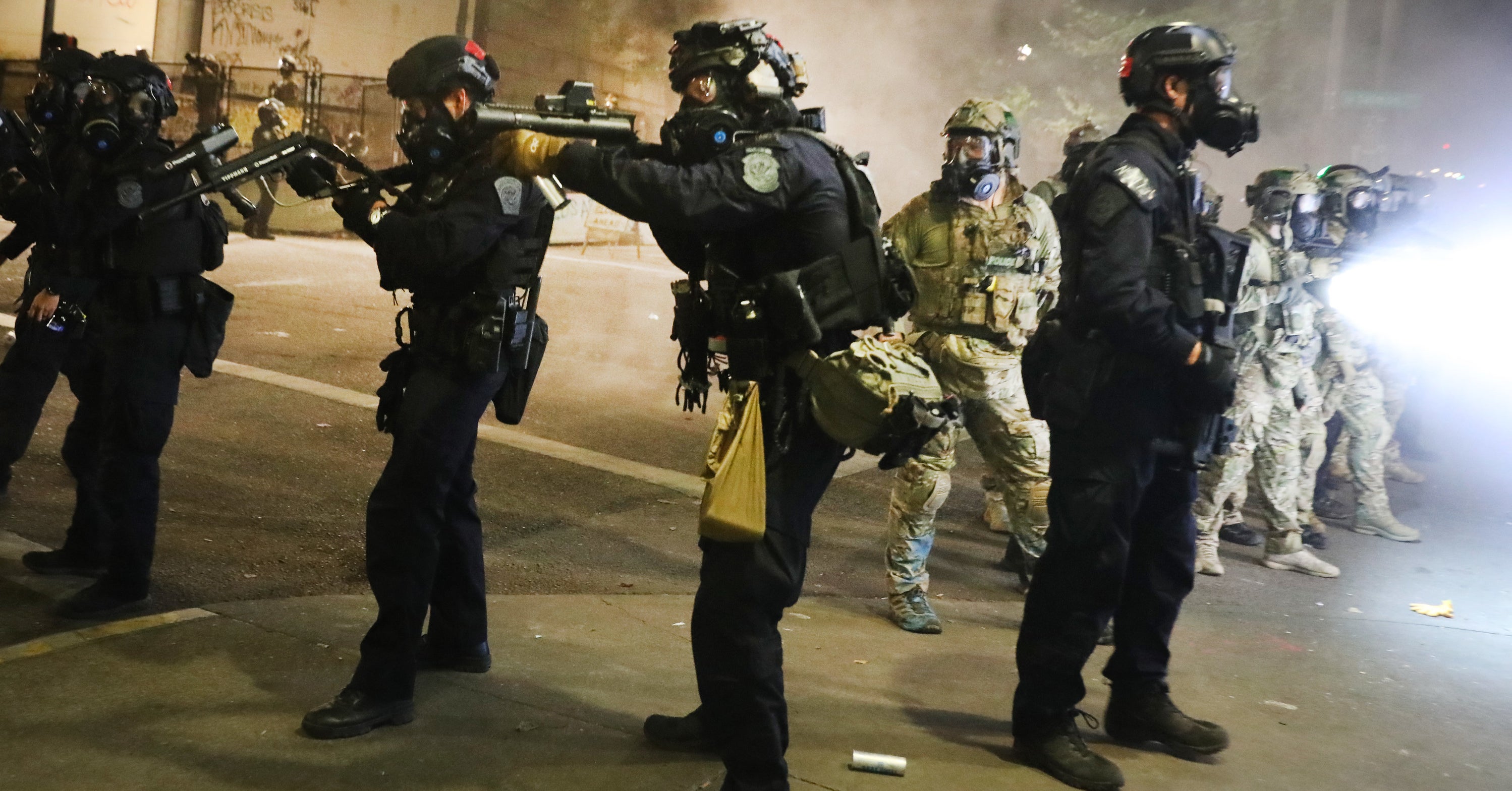 Reporters And Legal Observers Say Federal Officers In Portland Shot At Them