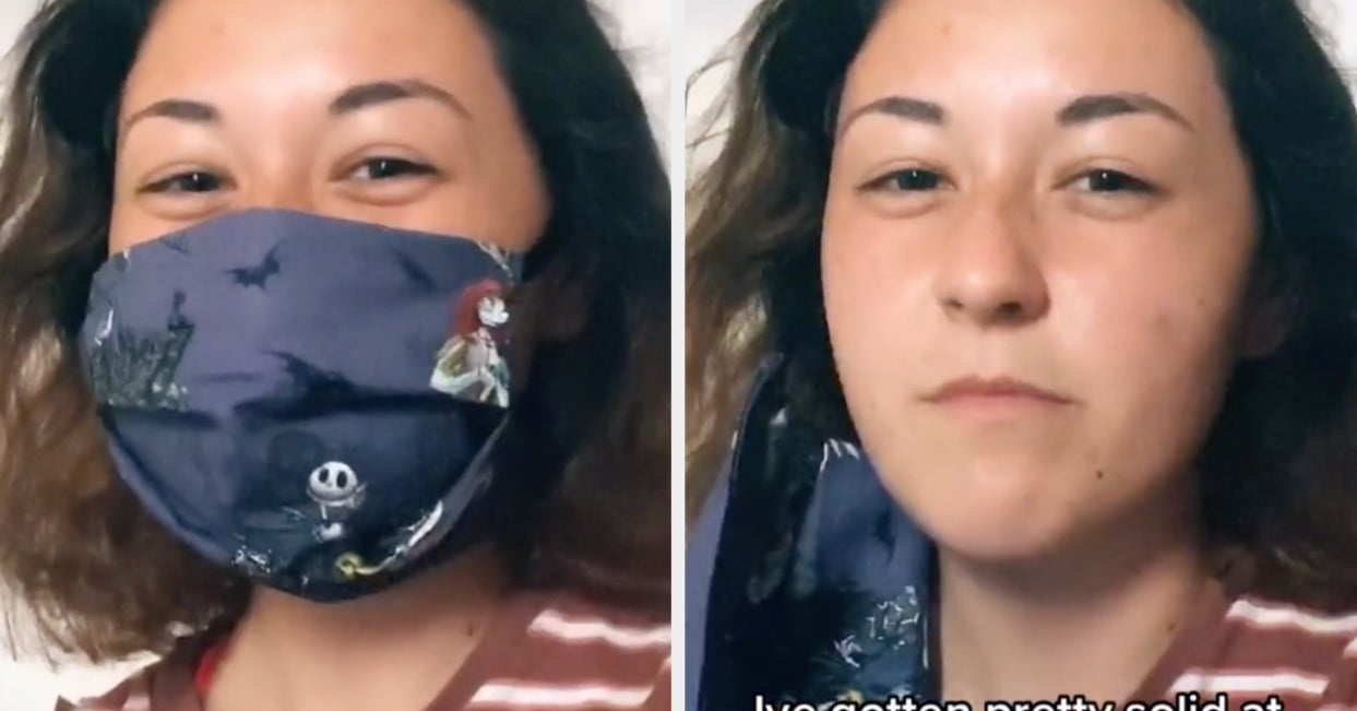 Tiktok's New Trend Is Fake Smiling Under Your Face Mask