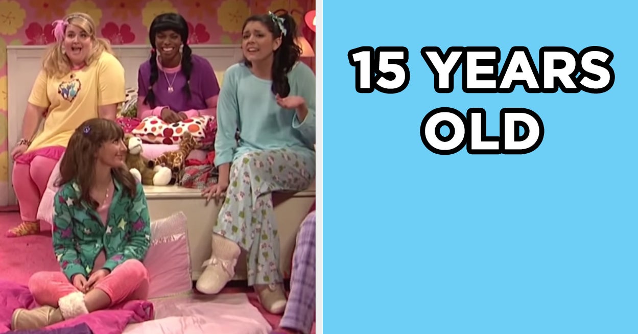 Sleepover Guess Your Age Quiz