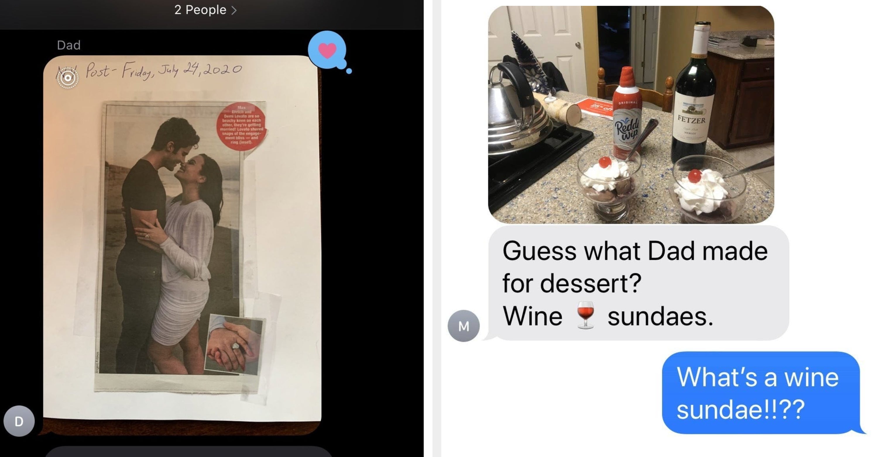 Real Celebrity Text Messages