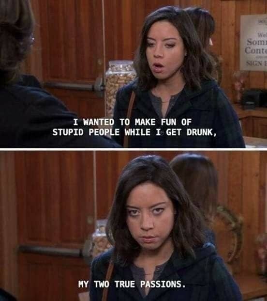 April Ludgate Meme Favorite Moments From Parks And Recreation Series