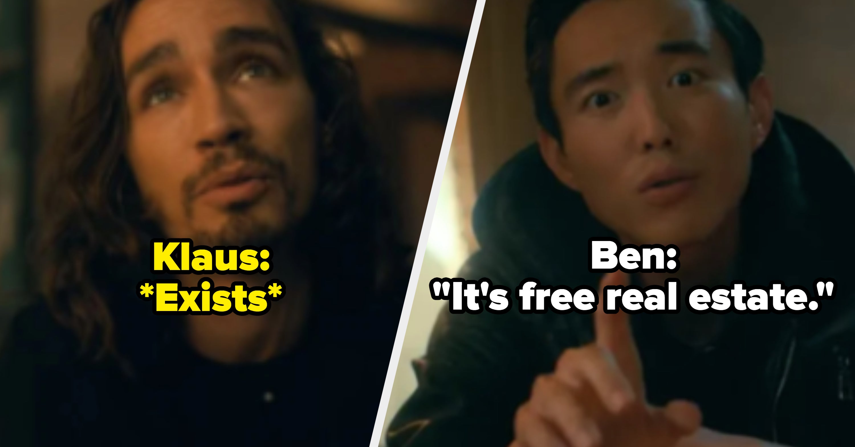 Klaus And Ben From "The Umbrella Academy" Appreciation Post