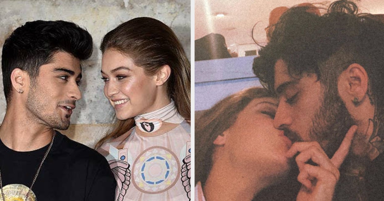 Gigi Hadid And Zayn Malik Shared A Cute Pda Picture