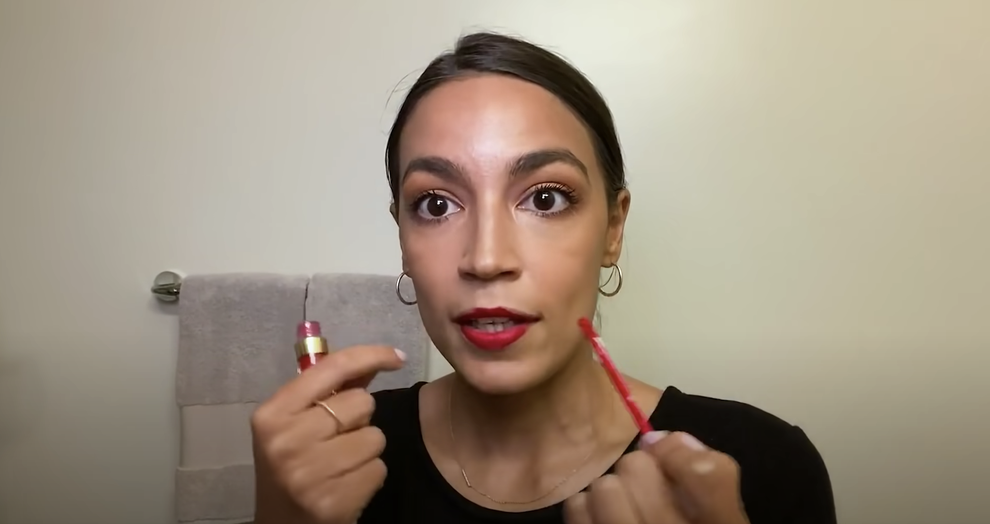 Alexandria Ocasio-Cortez's Skincare And Makeup Products