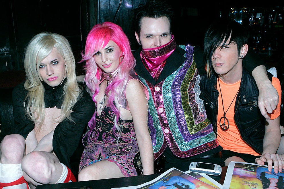 Celebrity Pictures From The Myspace Era