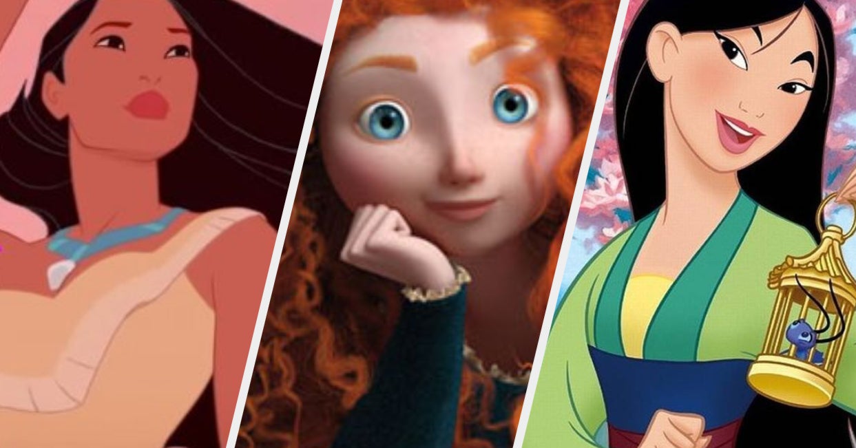 Are You More Like Merida Pocahontas Or Mulan