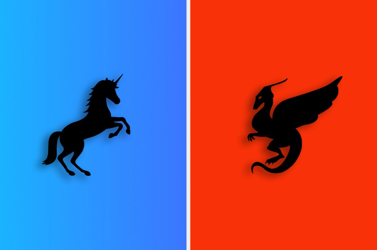 dragon or unicorn