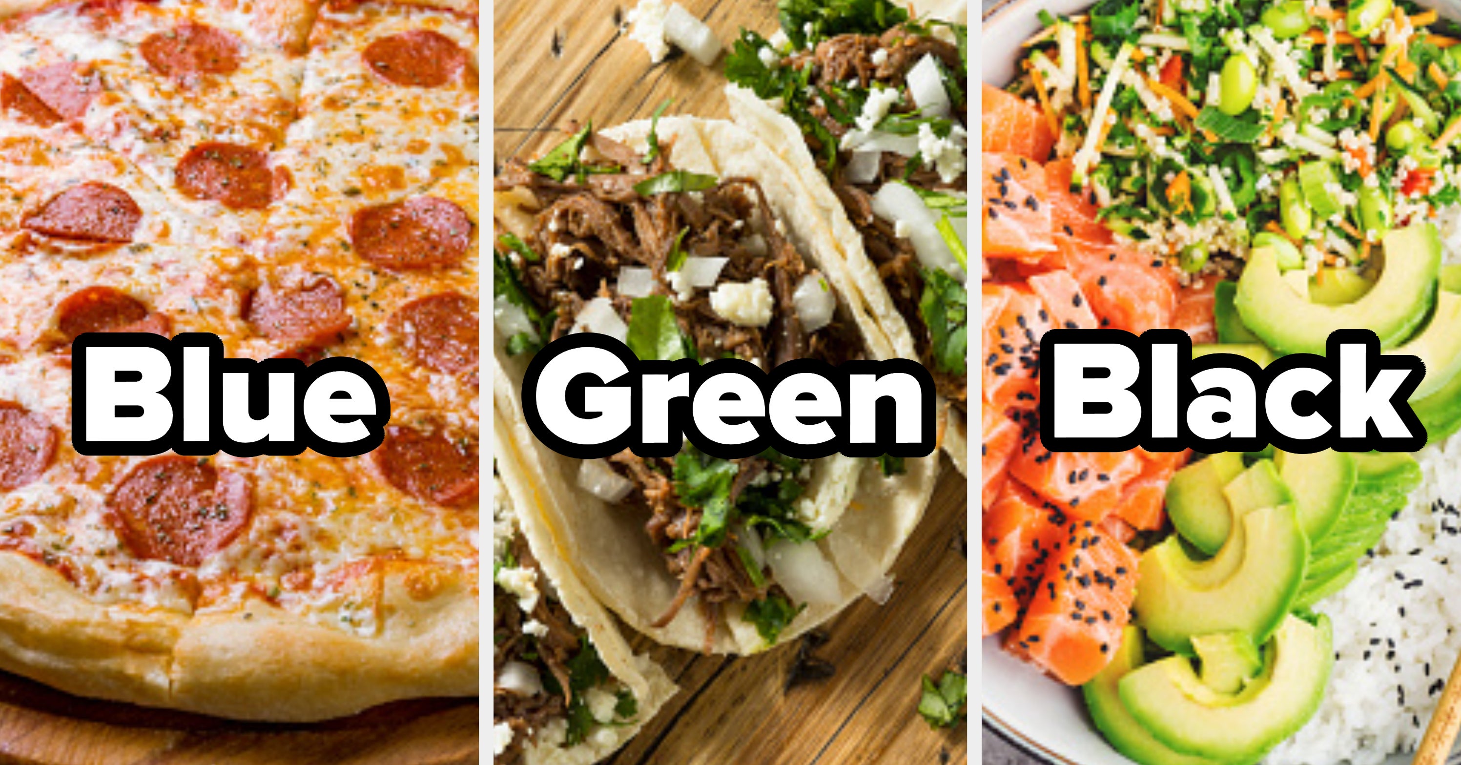 Pick Some Food To Reveal Your Favorite Color