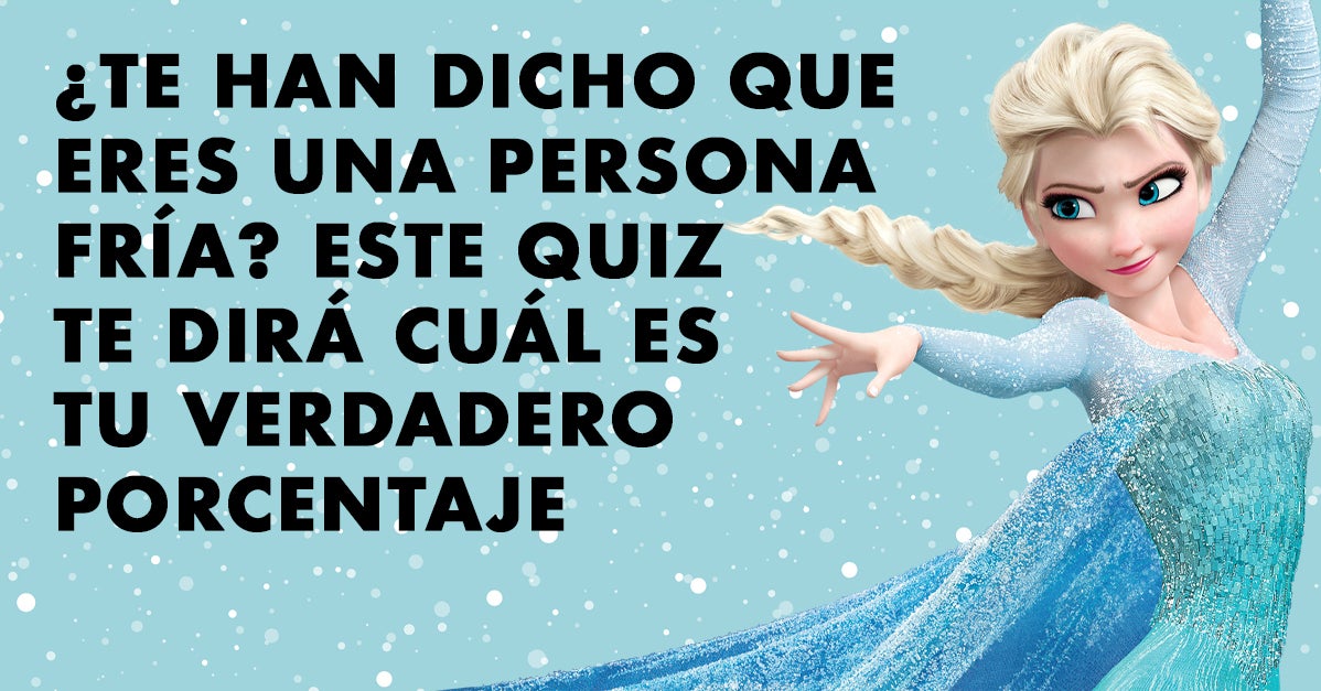 Cómo saber si soy una persona fría