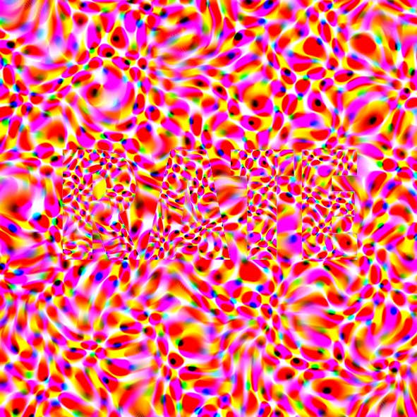 optical illusion eye test