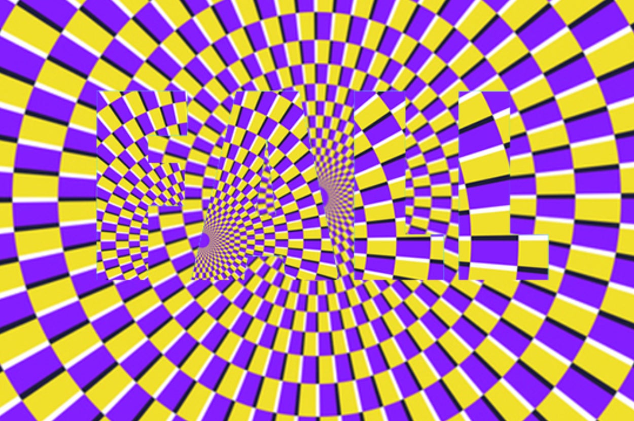 scratch optical illusions