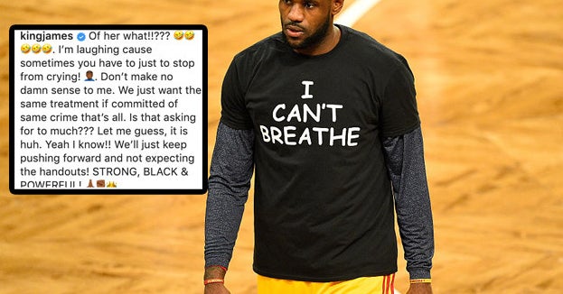 LeBron James On Lori Loughlin Able To Pick A Prison