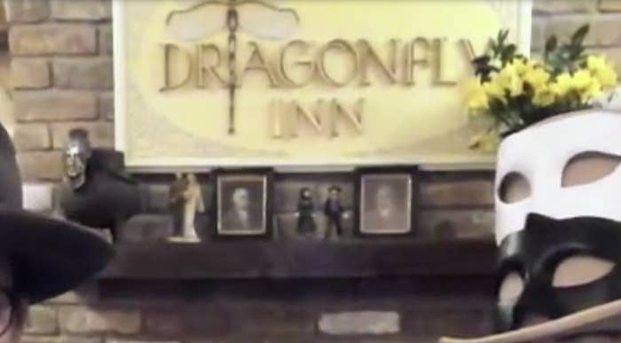 Amy Sherman-Palladino's Gilmore Girls Dragonfly Inn Sign