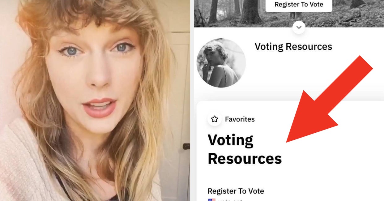 Taylor Swift Is Helping Her Instagram Followers Register To Vote
