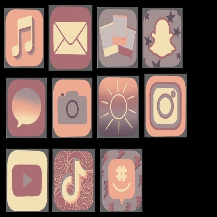 iOS14 Aesthetic App Icon Themes