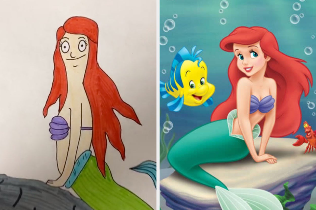 how to draw famous disney princesses