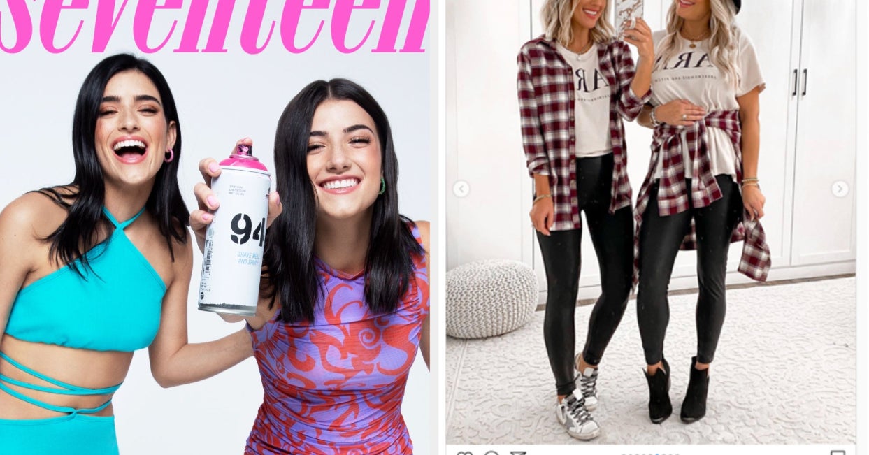 Charli And Dixie D'Amelio's Seventeen Cover Story And Fall Influencer ...