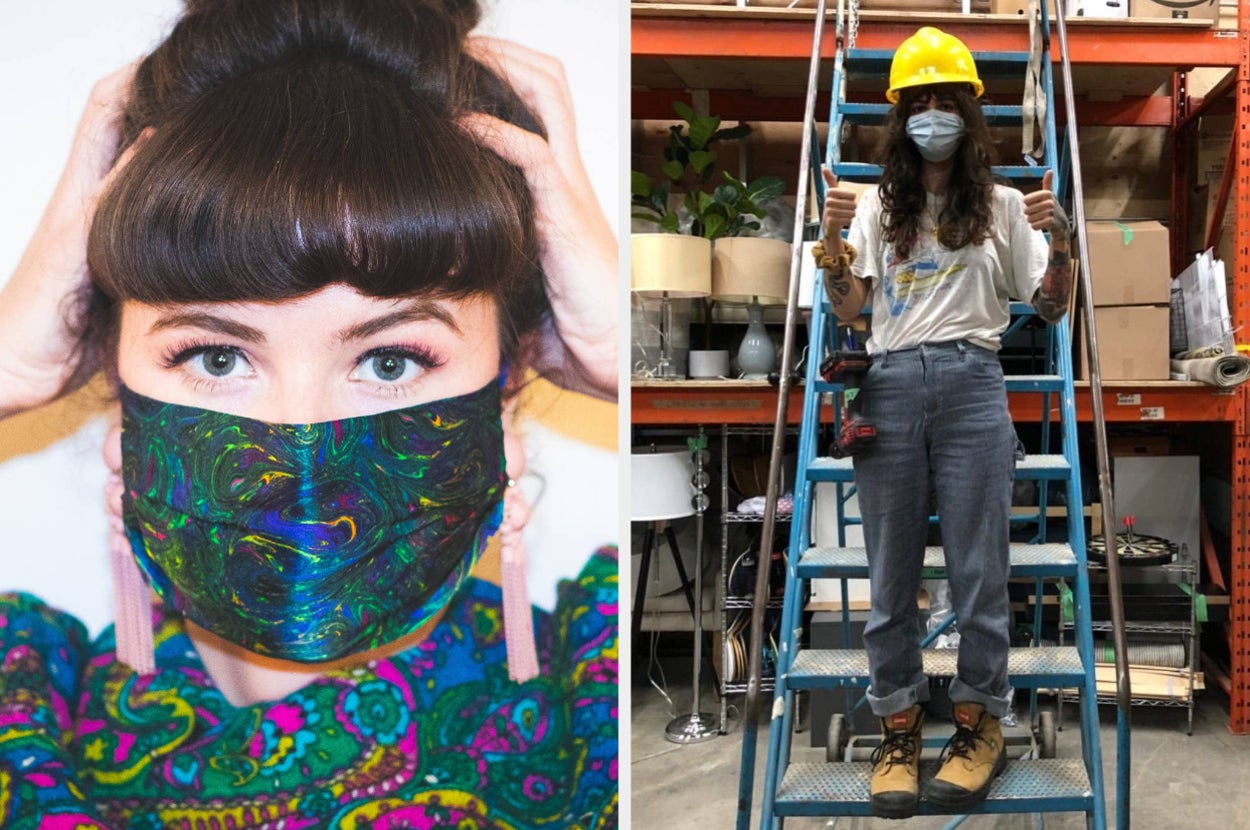 21 Stylish Ways To Wear A Mask